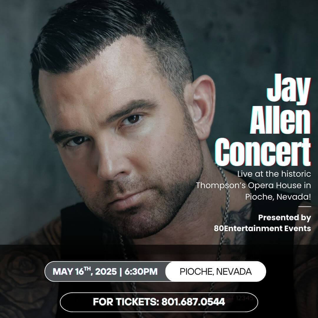 Jay Allen Concert Coming to Pioche! - Visit Lincoln County Nevada
